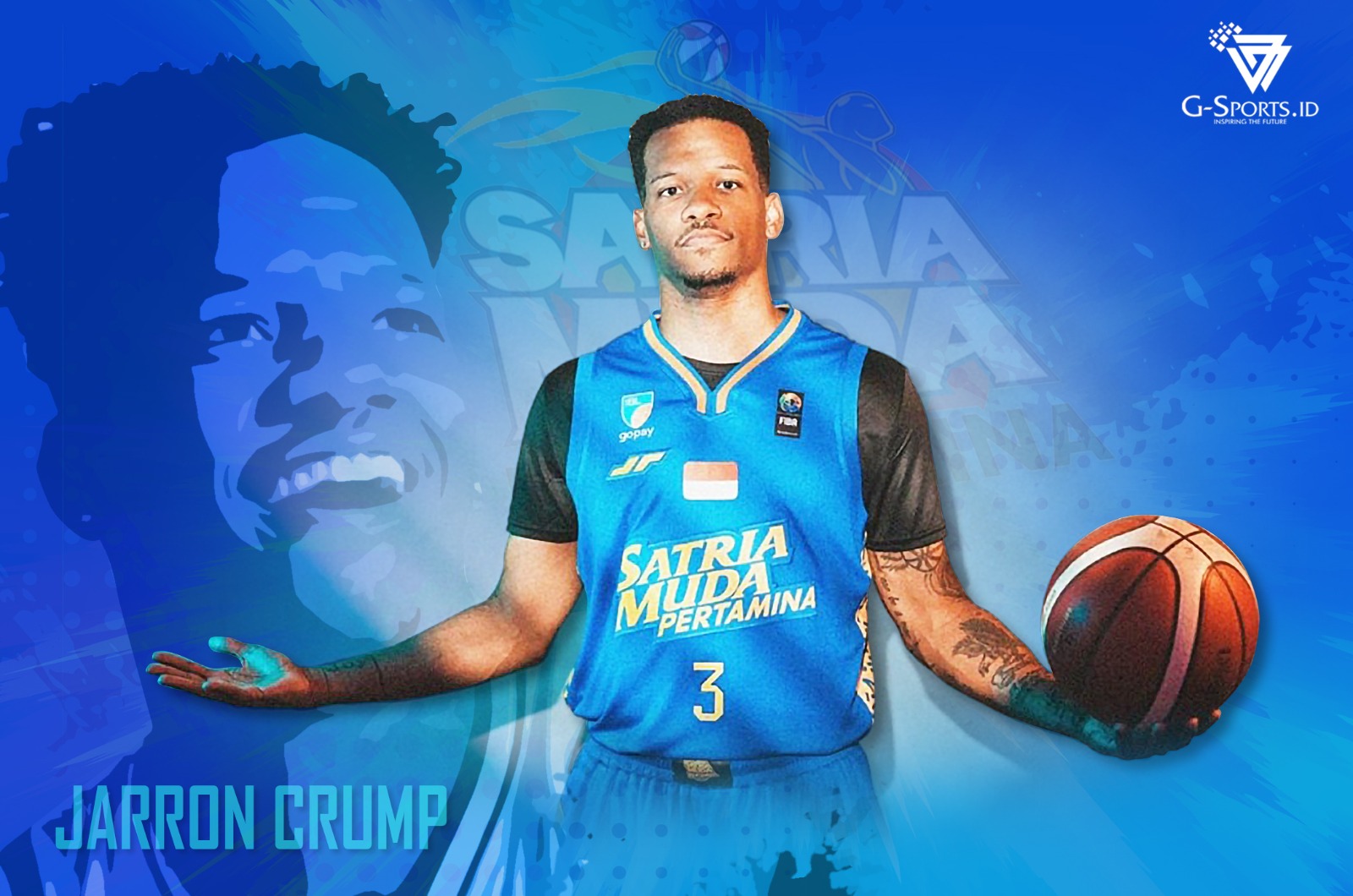 Menyandang Status WNI, Pebasket Jarron Crump Resmi Berseragam SMP ...